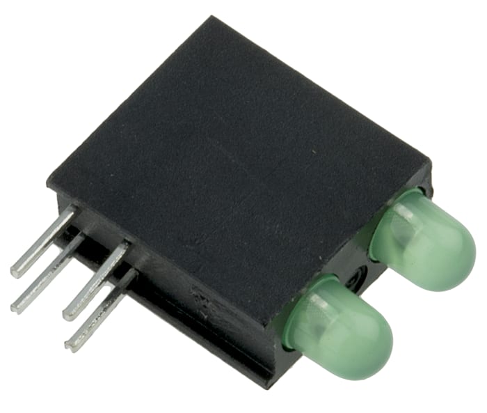 553-0222-200F Dialight | Dialight 553-0222-200F, Green Right Angle PCB ...