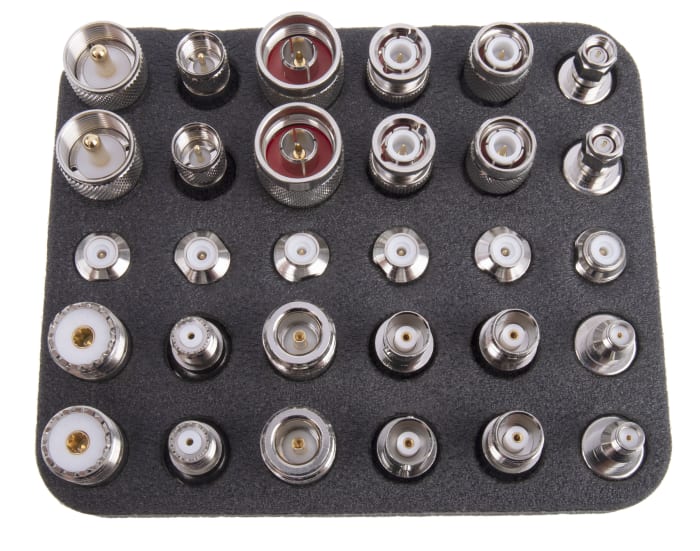 RS PRO | Kit de conectores RF RS PRO contiene 30 RF Coaxial Adapters ...