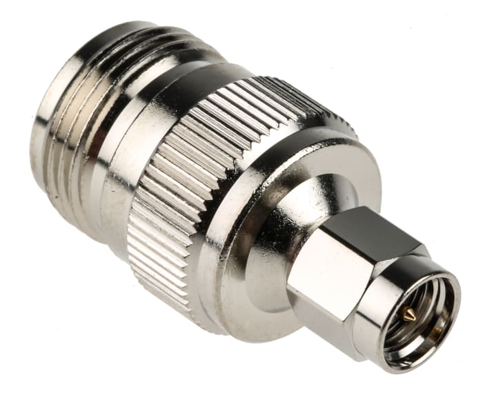 RS PRO | RS PRO Straight 50Ω RF Adapter SMA Plug to N Socket 11GHz ...