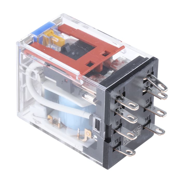 MY2IN DC24(S) Omron | Omron Plug In Power Relay, 24V dc Coil, 10A ...