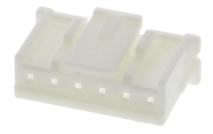 XAP-06V-1 JST | JST, XA Female Connector Housing, 2.5mm Pitch, 6 Way, 1 Row | 602-8515 | RS