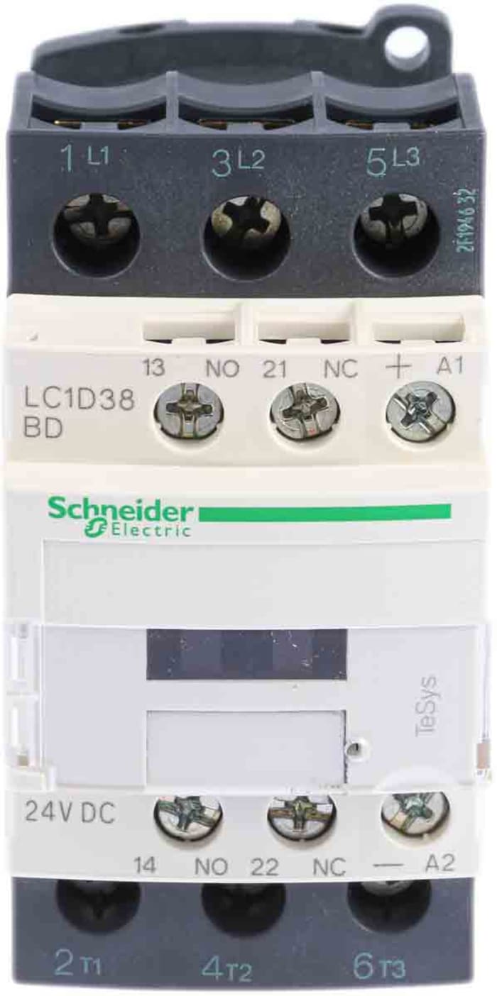 LC1D38BD Schneider Electric | Schneider Electric TeSys D LC1D Contactor ...