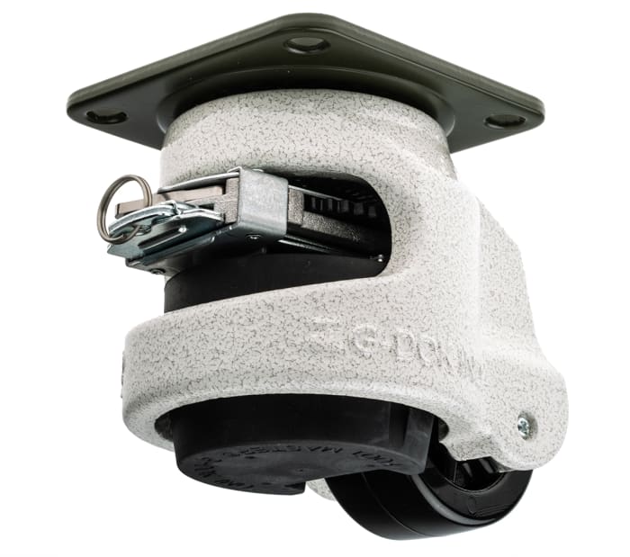 RS PRO | Rueda giratoria sin freno RS PRO, Ø de rueda 63mm, para uso intensivo hasta 500kg | 611 ...