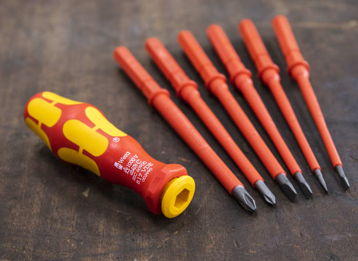 05003470001 Wera | Wera Phillips, Slotted Screwdriver Set, 7-Piece | 611-5833 | RS