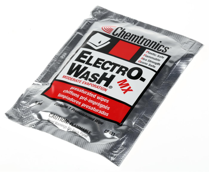 CP421 Chemtronics | Chemtronics Fibre Optic Cleaning Wipe for Fibre ...