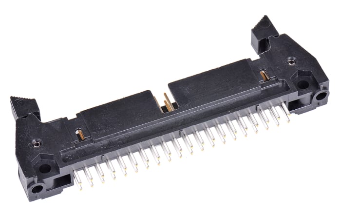 N3432-6202RB 3M | 3M 3000 Series Straight Through Hole PCB Header, 40 ...
