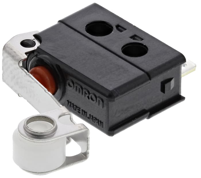 D2JW-01K21 Omron | Omron Roller Lever Micro Switch, Solder Terminal, 100 mA @ 30 V dc, SPDT ...