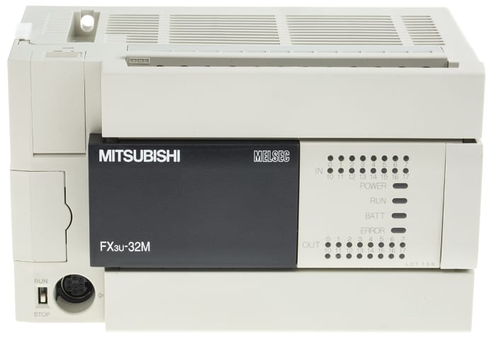 FX3U-32MT/ESS Mitsubishi Electric | Mitsubishi FX3U Series Logic Module ...