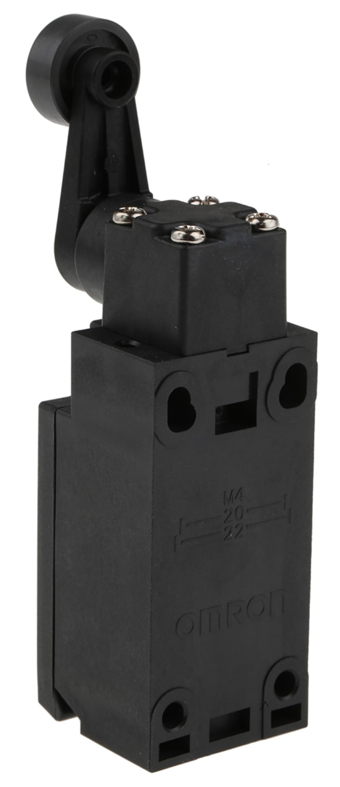 D4N-1120 Omron | Interruptor de bloqueo con Palanca de Rodillo Omron D4N, SPDT, NA/NC, 250V ...