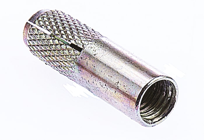 RS PRO | RS PRO Steel Drop In Anchor M10 x 40mm, 12mm Fixing Hole | 622 ...