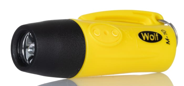 M-10 Wolf Safety | Wolf Safety IECEx, ATEX LED Pocket Torch Yellow 30 ...