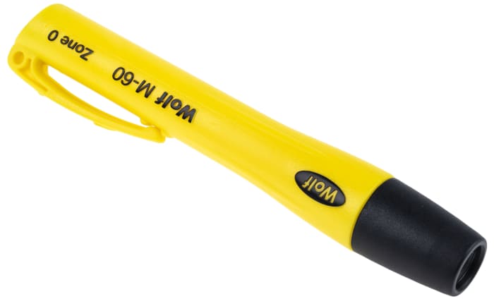 M-60 Wolf Safety | Wolf Safety ATEX, IECEx LED Pen Torch Yellow 139 lm ...
