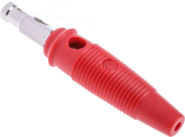 930727101 Hirschmann Test & Measurement | 4MM BUNCH PLUG - 30A RED ...