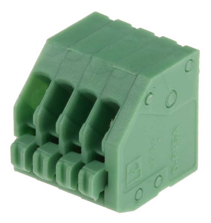 1989764 Phoenix Contact | Phoenix Contact PTSA 0.5/ 4-2.5-F Series PCB ...