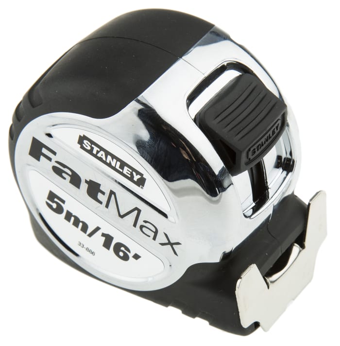 5-33-886 Stanley | Stanley FatMax 5m Tape Measure, Metric & Imperial ...