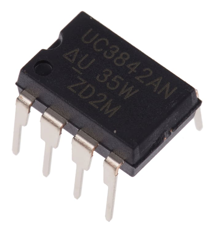 UC3842AN Texas Instruments | Texas Instruments UC3842AN, PWM Controller, 500 kHz 8-Pin, PDIP ...