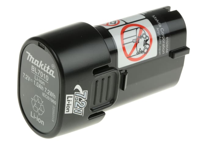 BL0715 Makita | Batería para herramienta eléctrica Makita Li-Ion de 7.2V 1Ah, para usar con ...