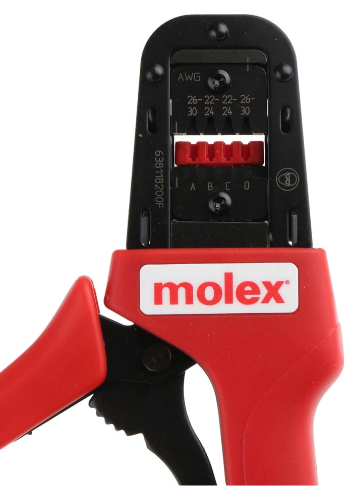63811-8200 Molex | Molex 207129 Hand Ratcheting Crimp Tool for KK 2 ...