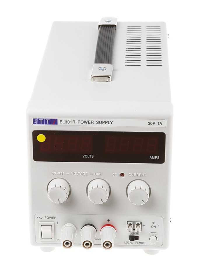EL301R Aim-TTi | Aim-TTi EL-R Series Digital Bench Power Supply, 0 → 30V, 0 → 1A, 1-Output, 30W ...