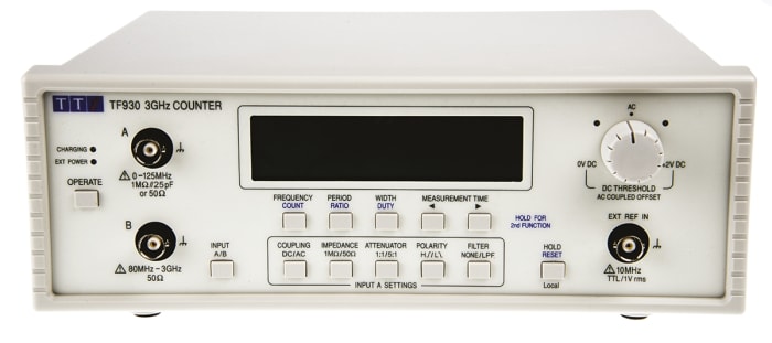 TF930 Aim-TTi | Aim-TTi TF930 Frequency Counter, 0.001 Hz Min, 3GHz Max ...