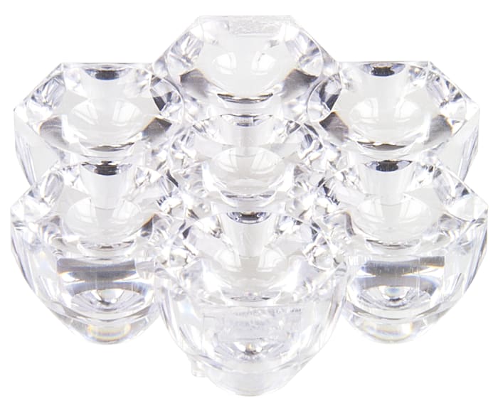 125 Polymer Optics | Polymer Optics 125 7-Way LED Lens, 50 ° Collimator ...