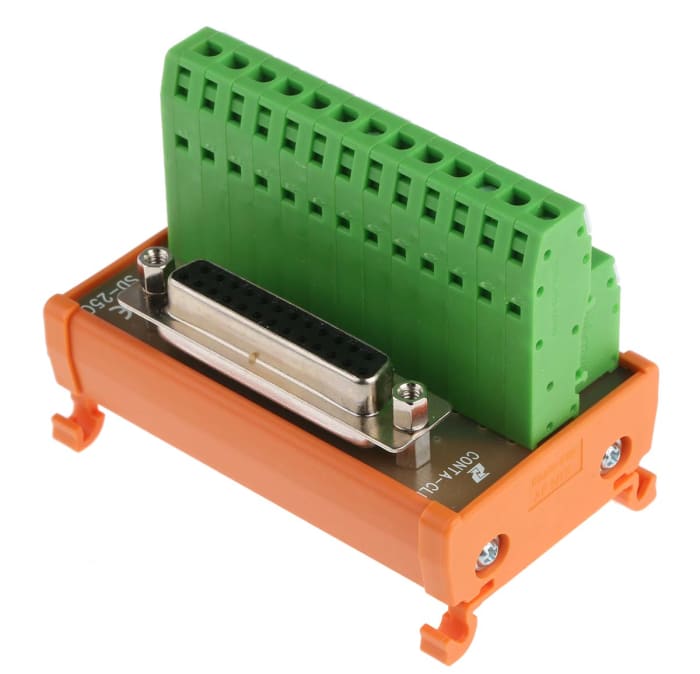 RS PRO | RS PRO 25-Contact Female Interface Module, D-sub Connector ...