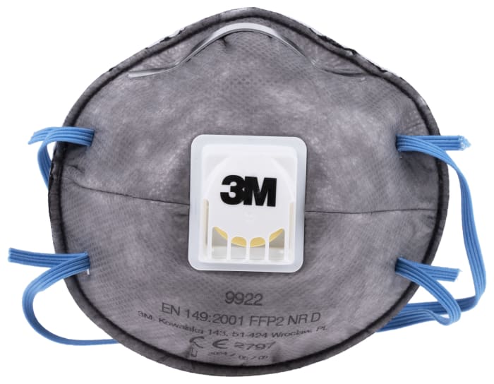 3M Aura 9922 3M | 3M 9900 Speciality Series Respirator Mask for Nuisance Odour Protection, FFP2 ...