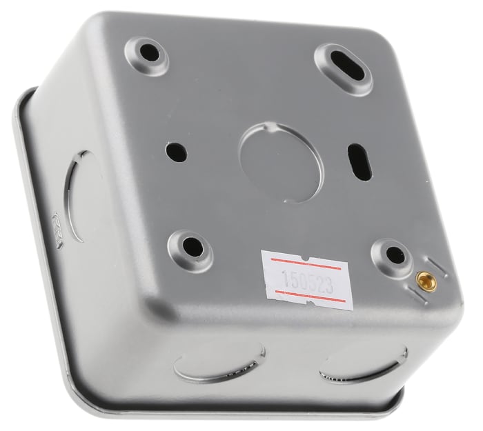 RS PRO | RS PRO Grey Metal Clad Switch, 1 Way, 1 Gang | 668-3660 | RS