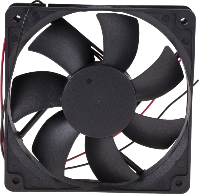 RS PRO | RS PRO Axial Fan, 24 V dc, DC Operation, 144.4m³/h, 5.8W ...