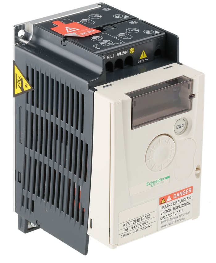 ATV12H018M2 Schneider Electric | Schneider Electric Inverter Drive, 0. ...
