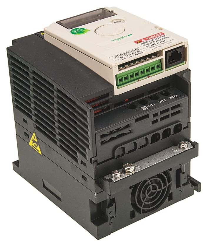ATV12HU15M3 Schneider Electric | Schneider Electric Inverter Drive, 1.5 ...