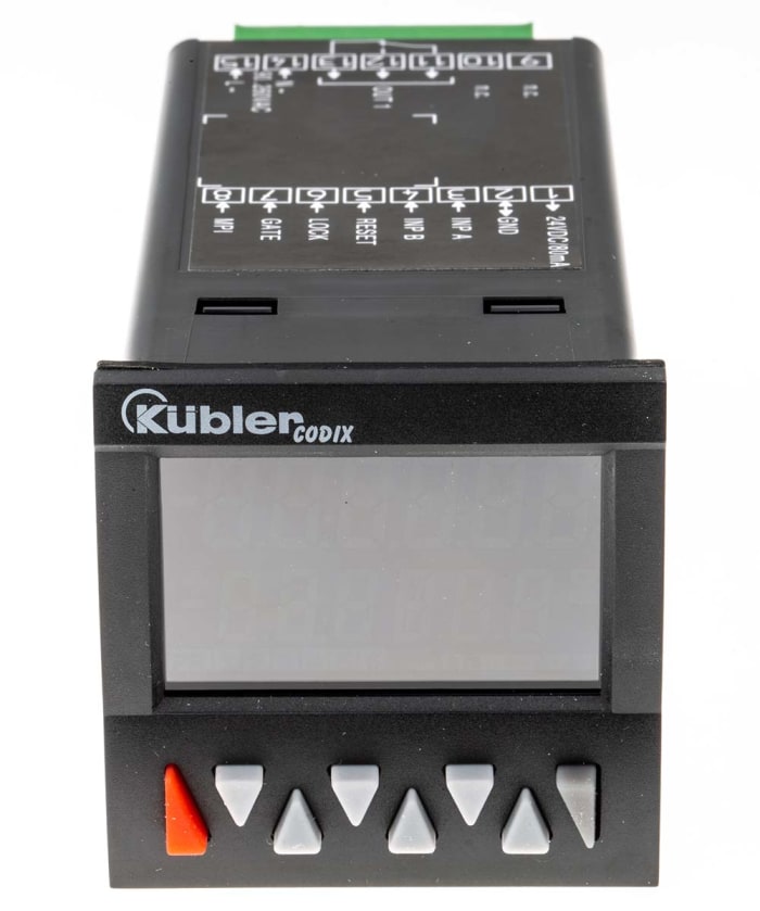 6.923.0103.000 Kubler | Kubler CODIX 923 Counter, 6 Digit LCD, 65kHz ...
