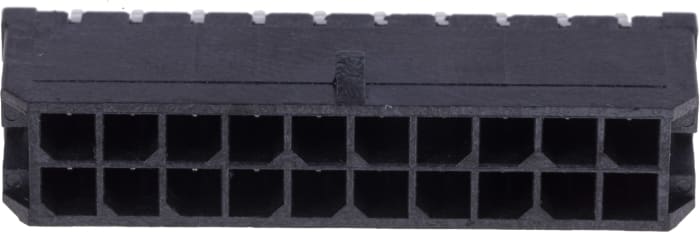 43045-2012 Molex | Molex Micro-Fit 3.0 Series Straight Through Hole PCB Header, 20 Contact(s), 3 ...