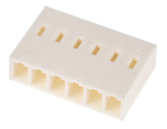 09-50-8060 Molex | Molex, KK 396 Female Connector Housing, 3.96mm Pitch, 6 Way, 1 Row | 670-2765 ...
