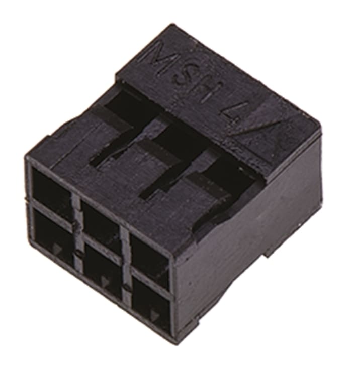 51110-0650 Molex | Molex, Milli-Grid Female Connector Housing, 2mm Pitch, 6 Way, 2 Row | 670 ...