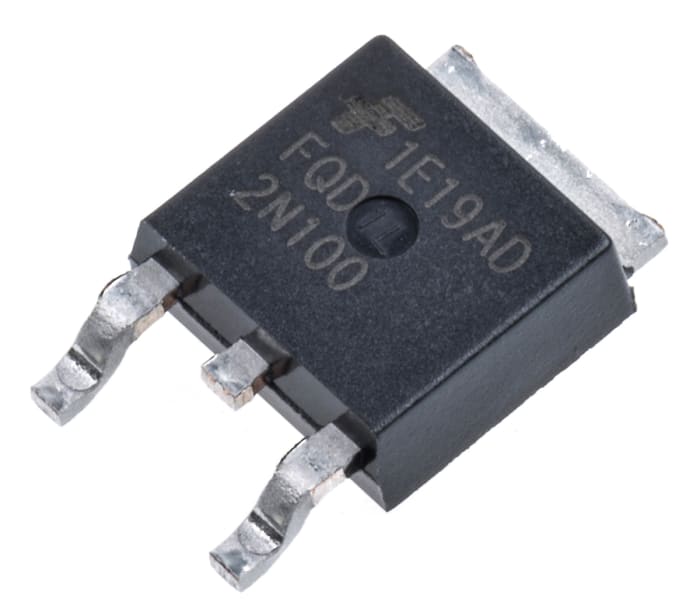 FQD2N100TM onsemi | N-Channel MOSFET, 1.6 A, 1000 V, 3-Pin DPAK onsemi FQD2N100TM | 671-0999 ...