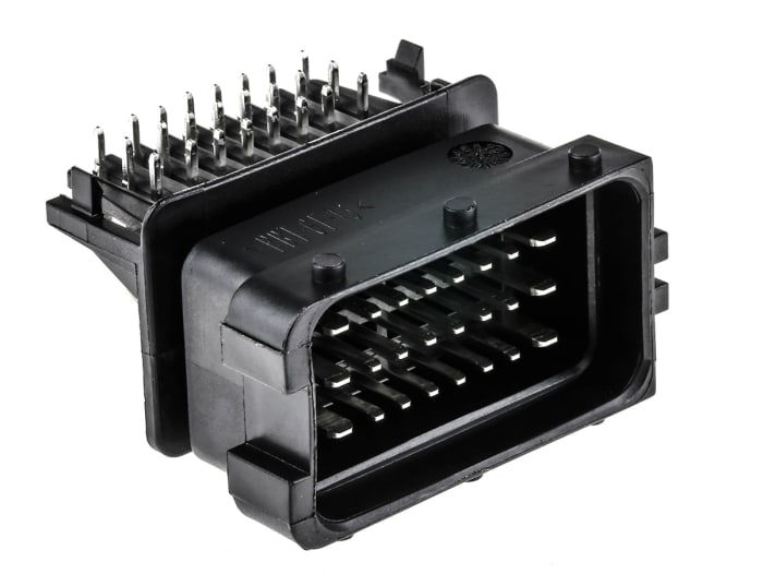 HCCPHPE24BKA90F Delphi | Delphi Automotive Connector Plug Through Hole ...