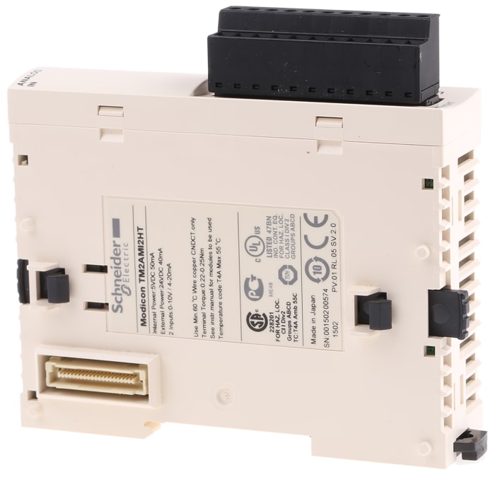 TM2AMI2HT Schneider Electric | Schneider Electric TM5 Series PLC I/O ...