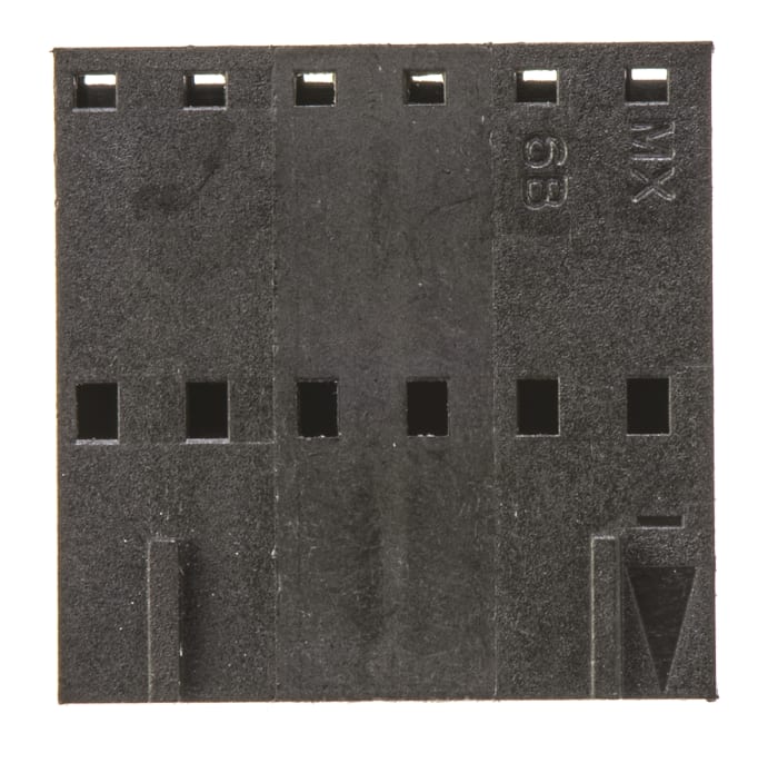 50-57-9406 Molex | Molex, SL Female Connector Housing, 2.54mm Pitch, 6 ...