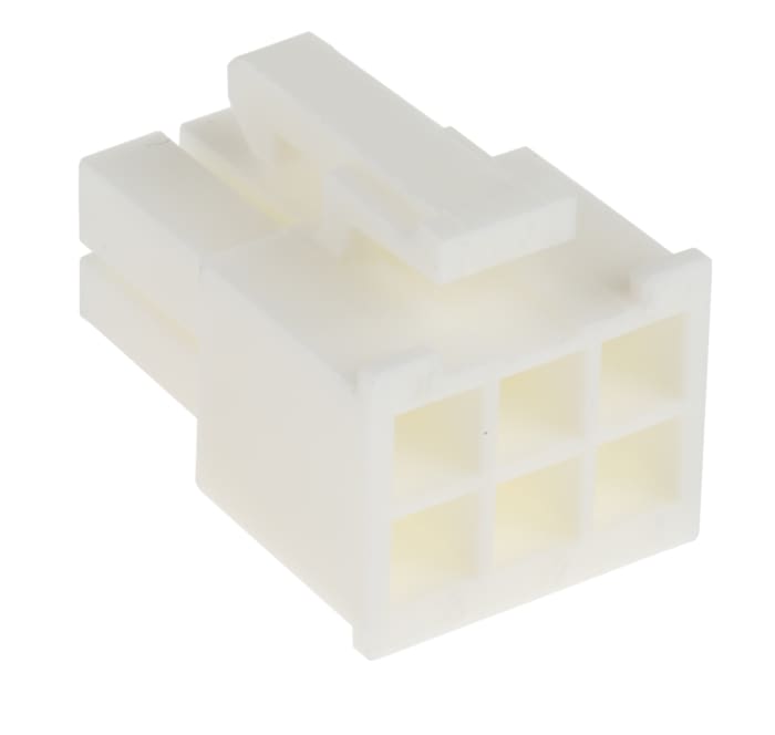 39-01-2065 Molex | Molex, Mini-Fit Jr Female Connector Housing, 4.2mm Pitch, 6 Way, 2 Row | 679 ...