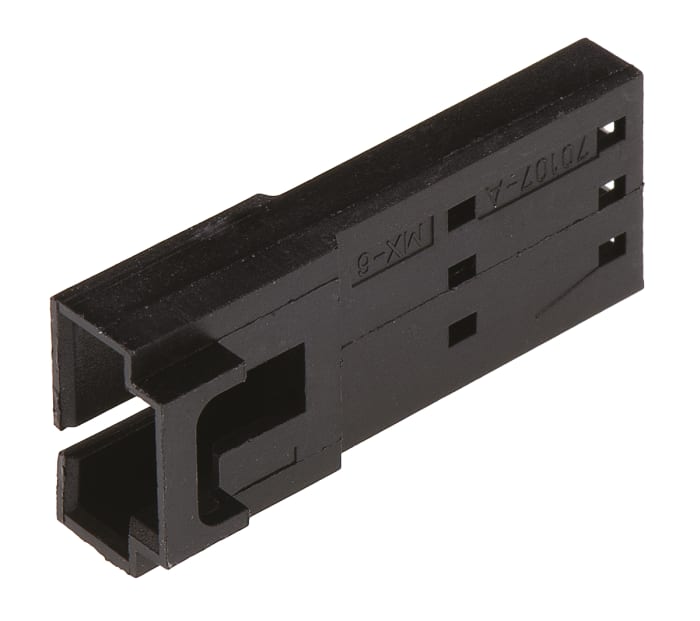 70107-0002 Molex | Molex, SL Male Connector Housing, 2.54mm Pitch, 3 ...