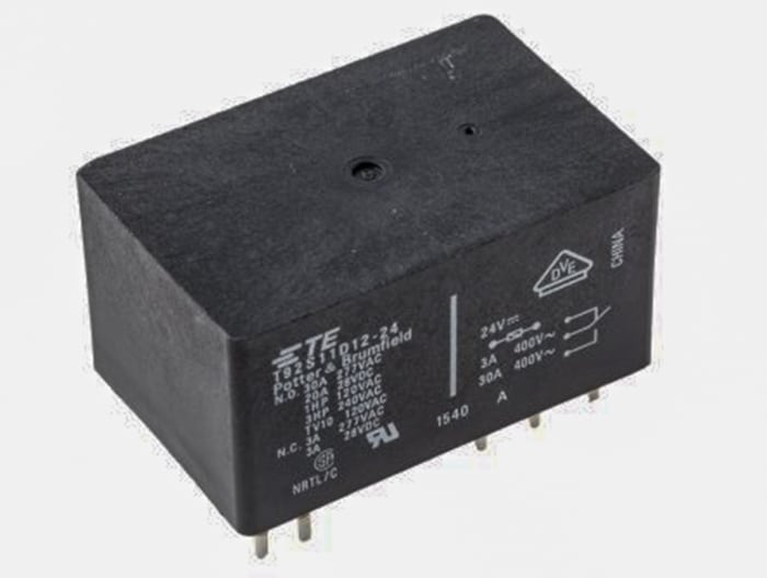 T92S11D12-24=T92 TE Connectivity | TE Connectivity PCB Mount Power ...