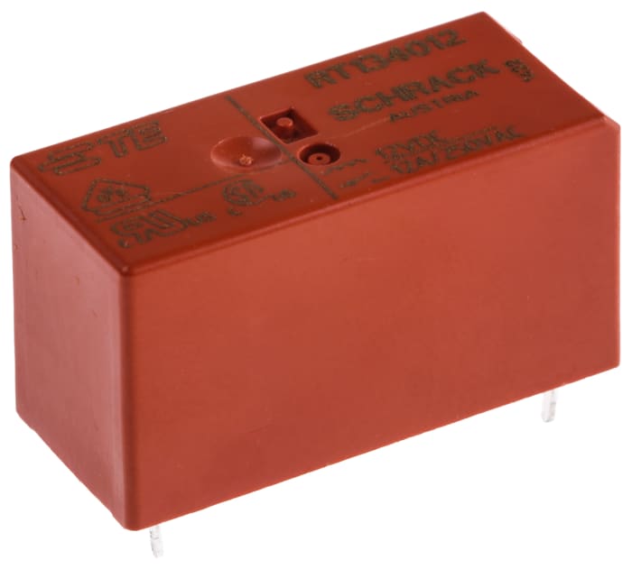 RT134012 TE Connectivity | TE Connectivity PCB Mount Power Relay, 12V ...