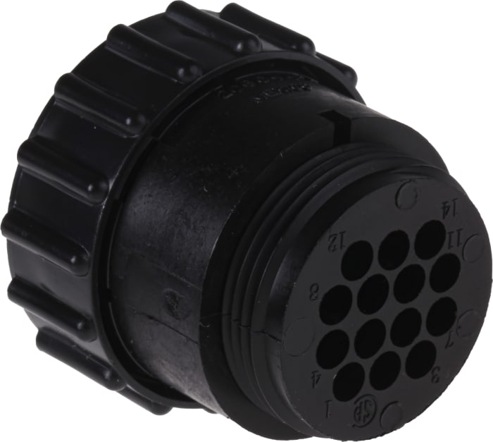 206044-1 TE Connectivity | TE Connectivity Circular Connector, 14 ...