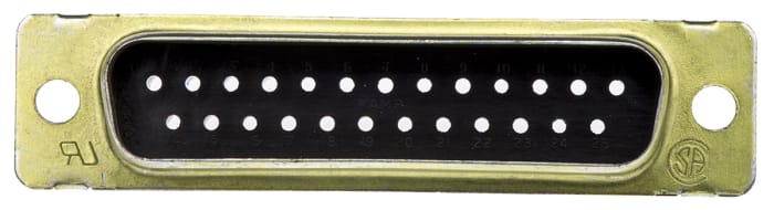 5205208-1 TE Connectivity | TE Connectivity Amplimite HDP-20 25 Way Cable Mount D-sub Connector ...