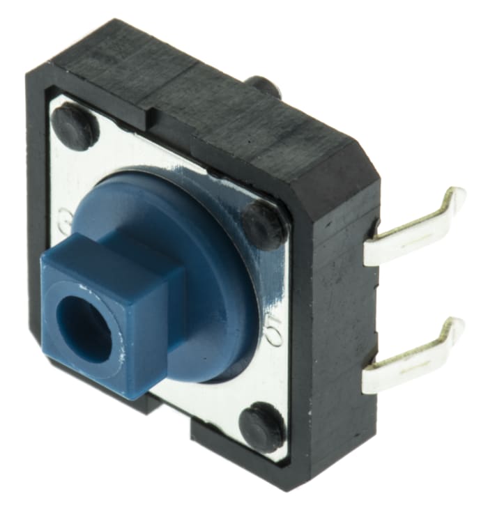 B3F-5050 Omron | Omron Blue Plunger Tactile Switch, SPST 50 mA @ 24 V ...