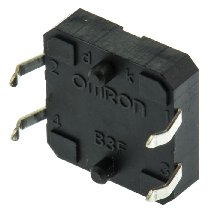B3F-5050 Omron | Omron Blue Plunger Tactile Switch, SPST 50 mA @ 24 V ...