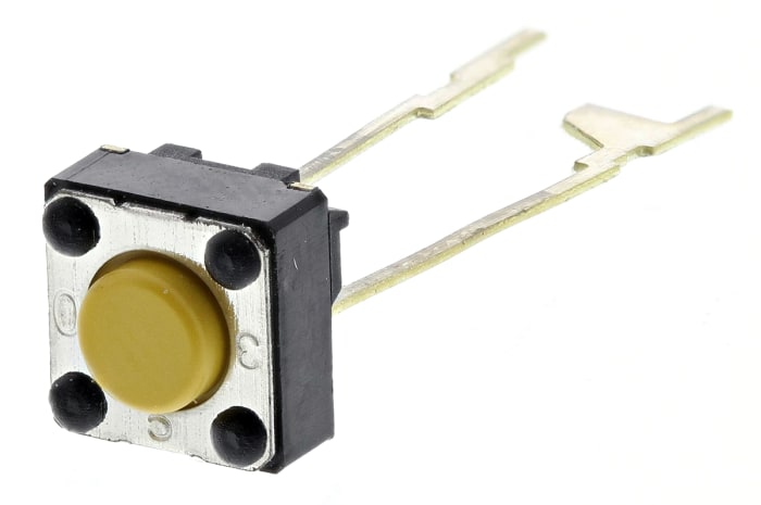 B3F-6000 Omron | Omron Grey Plunger Tactile Switch, SPST 50 mA @ 24 V ...