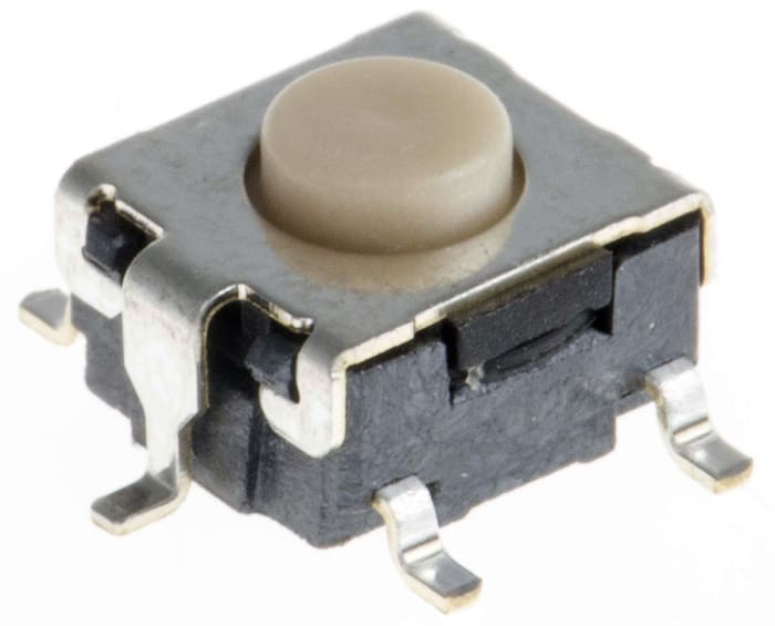 B3S-1100P Omron | Omron Button Tactile Switch, SPST 50 mA @ 24 V dc 0 ...