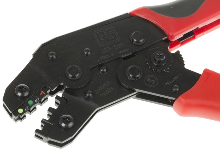RS PRO | RS PRO Hand Ratcheting Crimp Tool for Insulated terminals , 0. ...